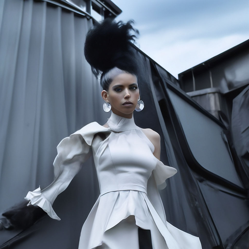 "Style by Kruella art fashion, high fashion, cinematic, super realistic ...