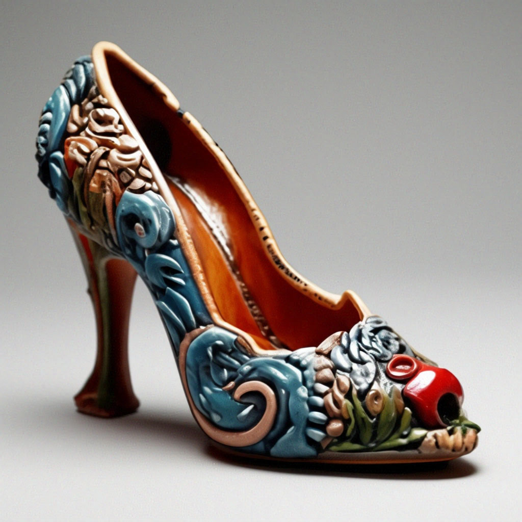 "Kate Hopkins Searle, ceramic artist 👠 The creator of souvenir shoes ...