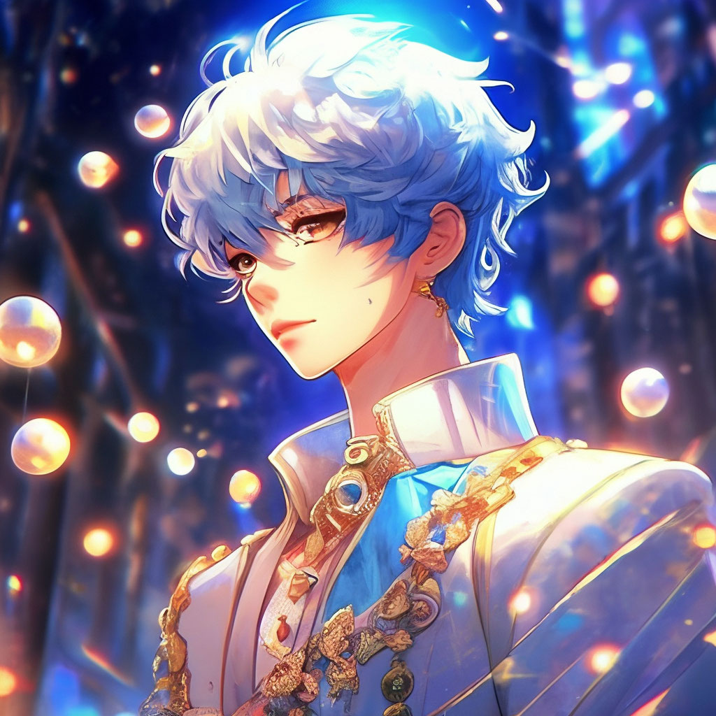 "Anime art, Jin Juha pearl boy , beautiful, aesthetically pleasing ...