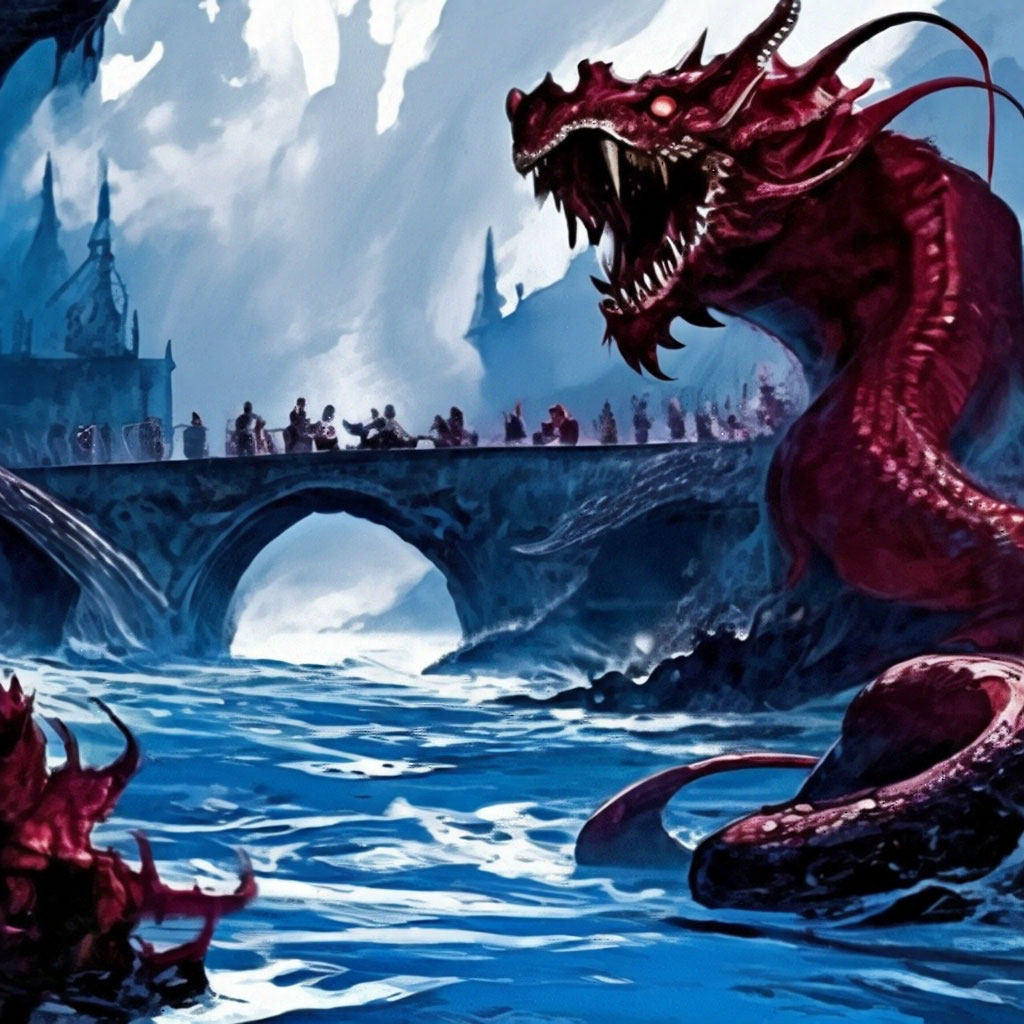 "Primordial horror The Inky Abyss Color inclusions: burgundy, ivory ...
