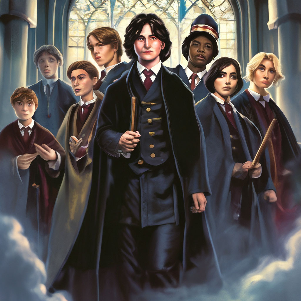 "Harry Potter and Sirius Black, Order of the Phoenix" — image created ...