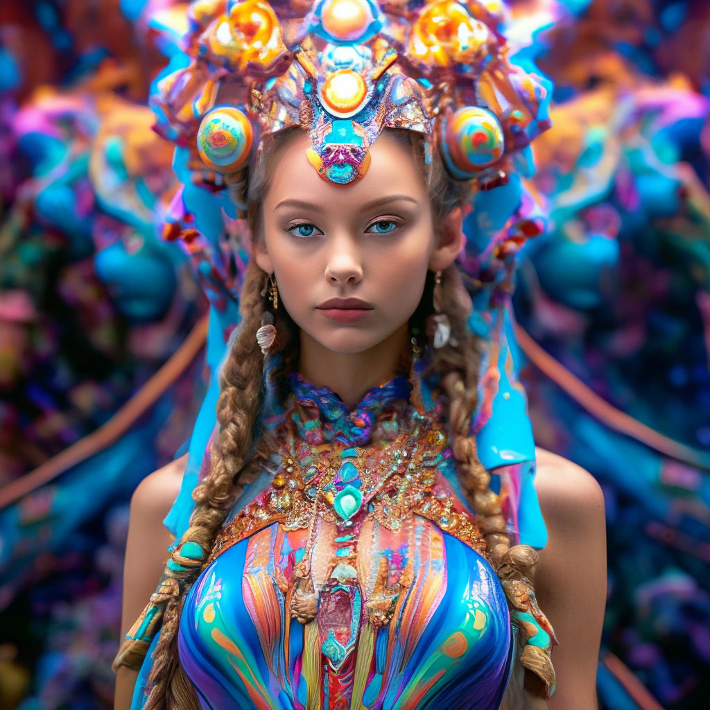 "The most beautiful humanoid creatures in the entire universe are mystical and radiant, bohemian ...