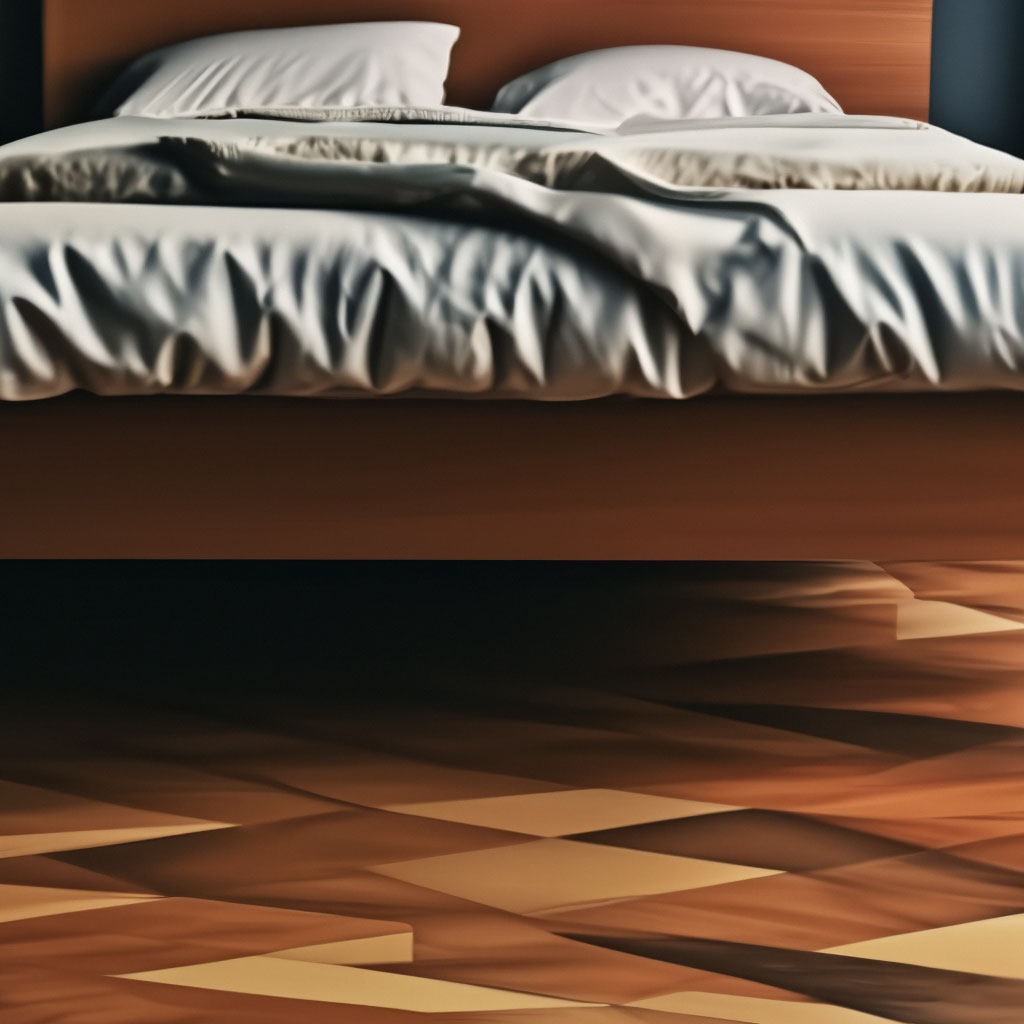 "Don't stand under the bed, distortion of proportions, distortion of ...