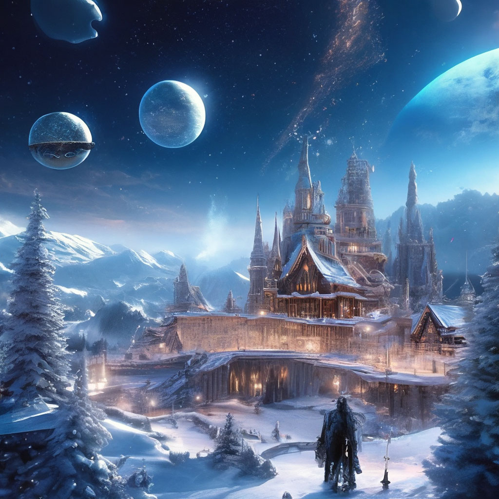"A magical fairy-tale planet where winter elves live, huge planets are ...