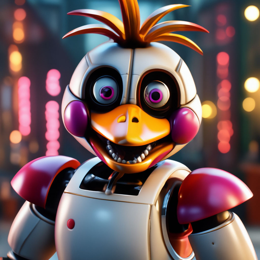 "FNAF 9 chika" — image created in Shedevrum