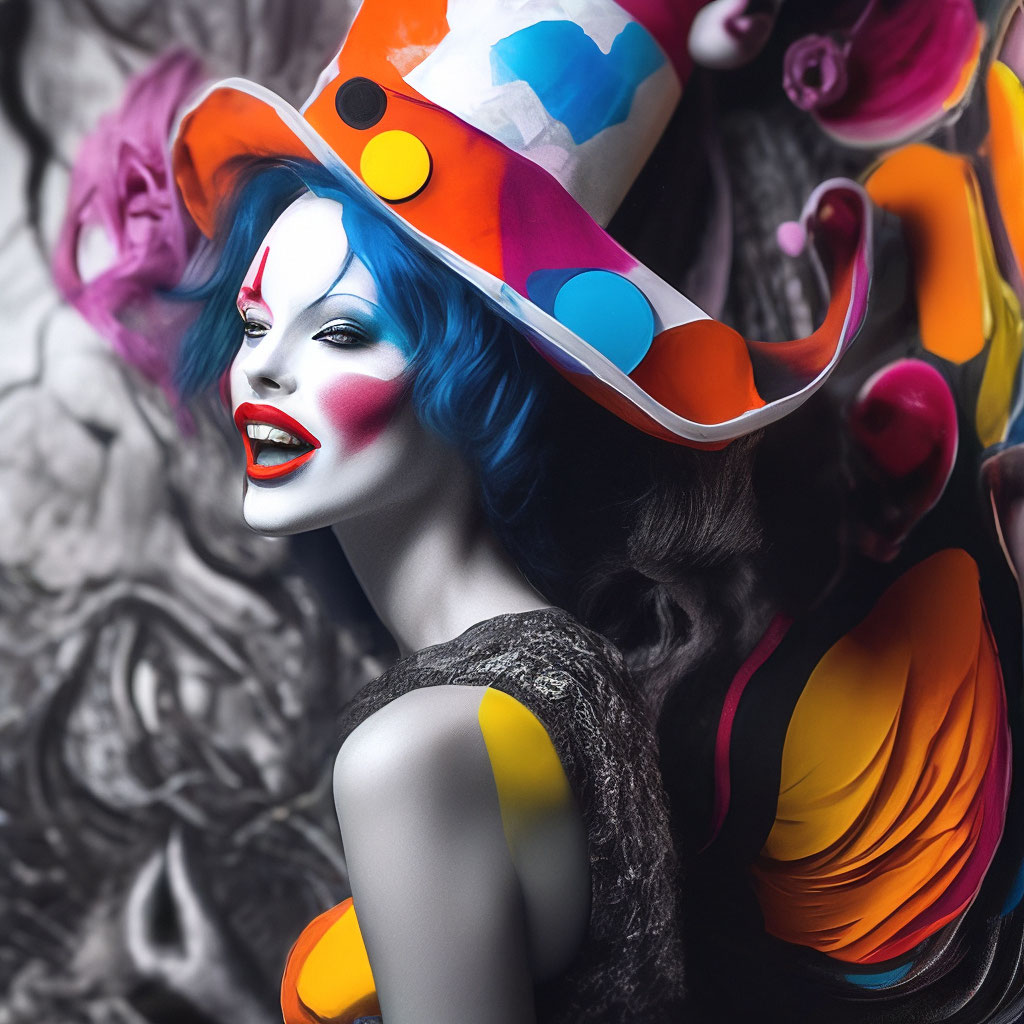 "Photorealistic color drawing, Poltergeist, lady supermodel with bright ...
