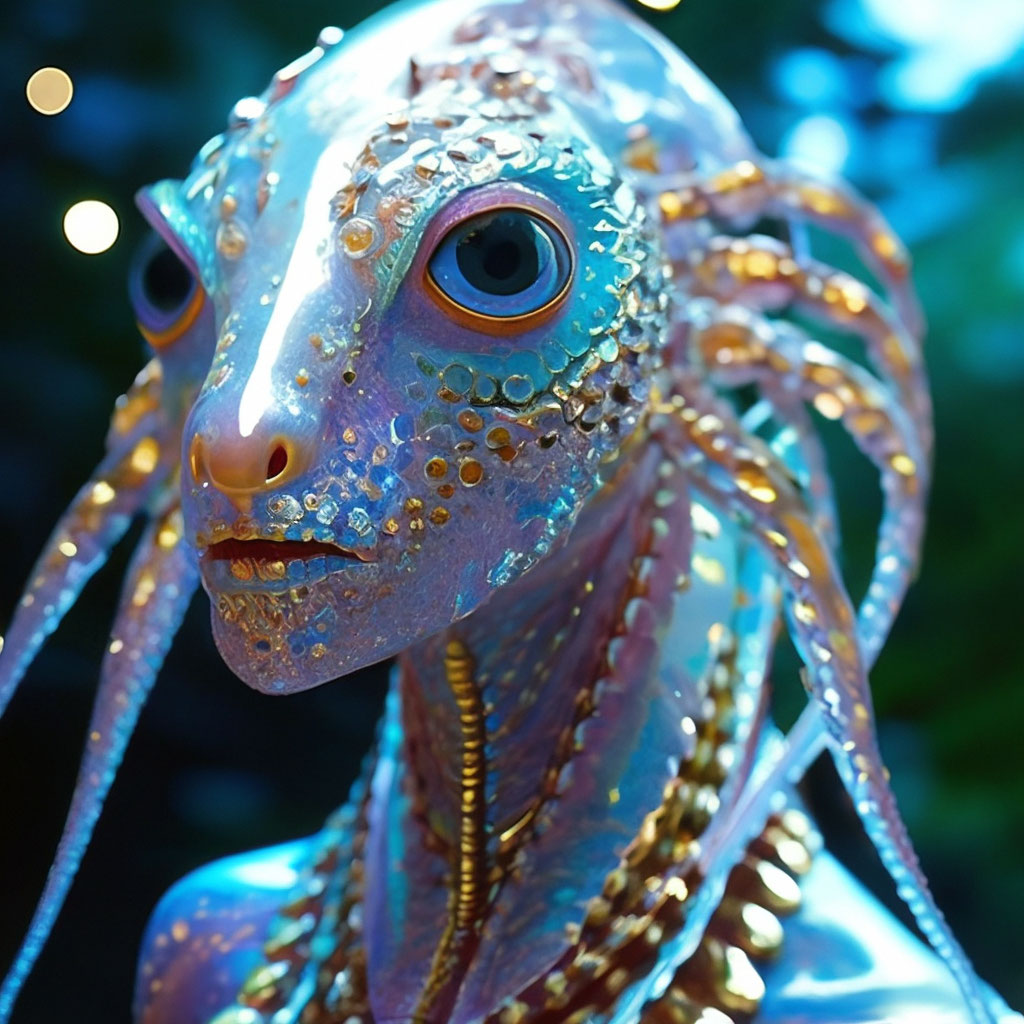 "Scary - beautiful ancient creatures, perfect and radiant, with ...