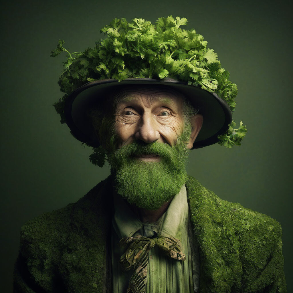 "The parsley man | ★Сергей…" — image created in Shedevrum