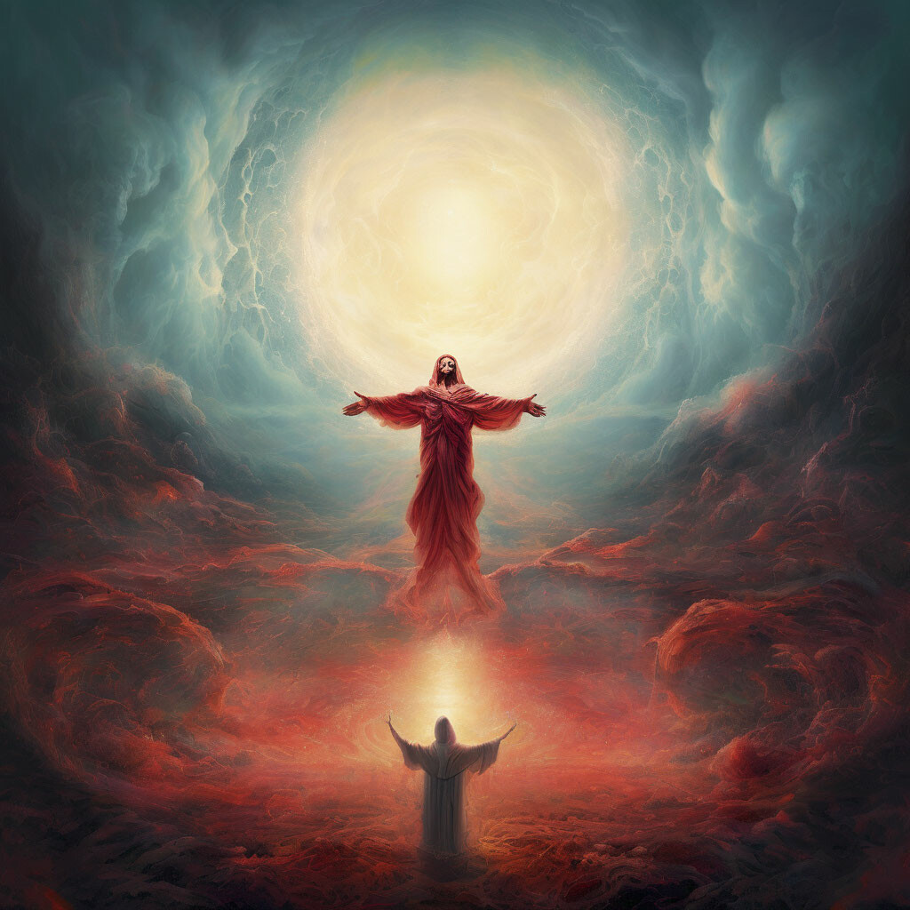 "The supreme creation" — image created in Shedevrum