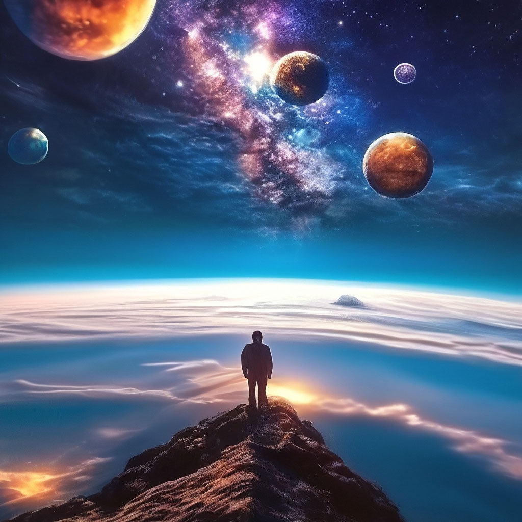 "I am on the edge of the earth, there are endless distances here, where ...