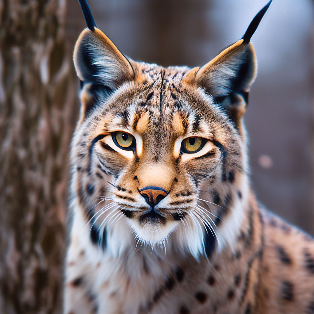 "A beautiful ordinary lynx" — image created in Shedevrum