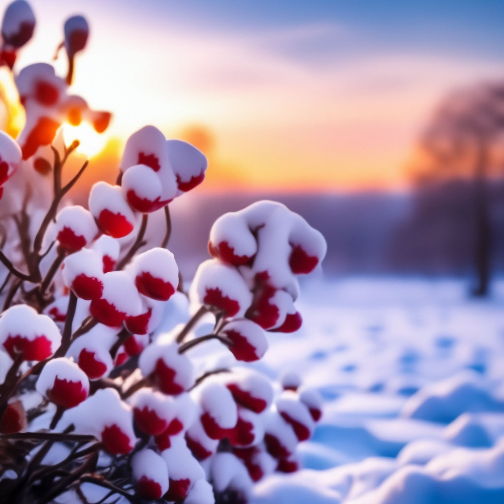 "The first day of February is the last month of winter" — image created ...