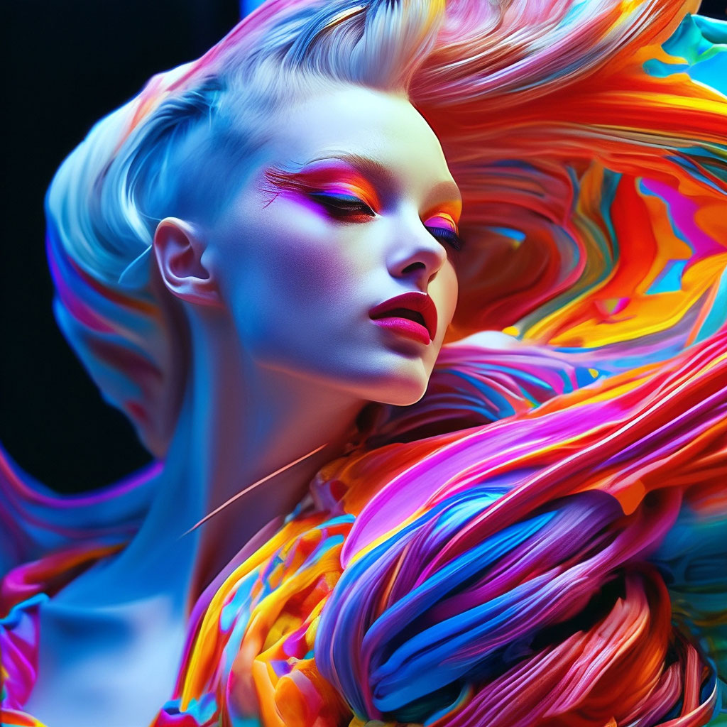 "🌏🌏 hyperrealism, volume, play of …" — image created in Shedevrum