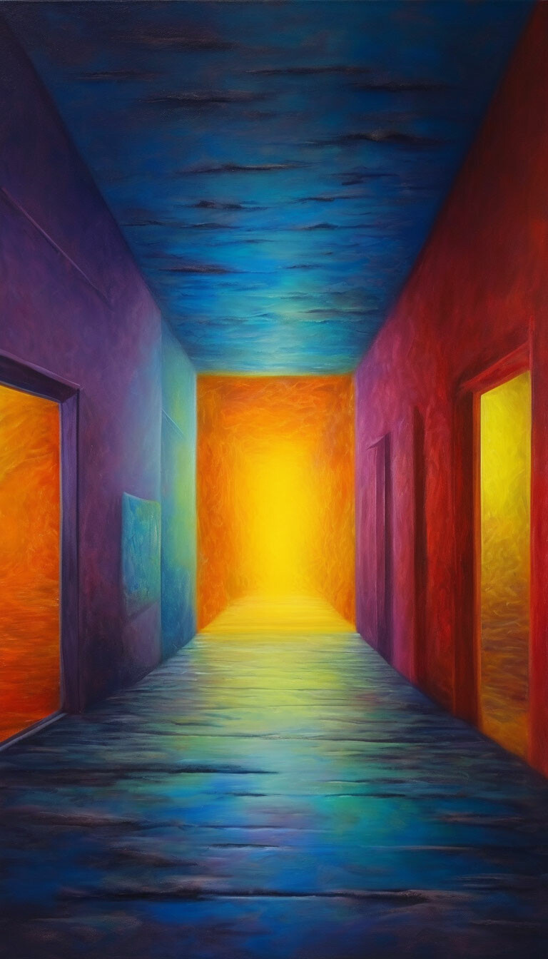 "Hidden layers, impossible colors, illusory references, unstable ...