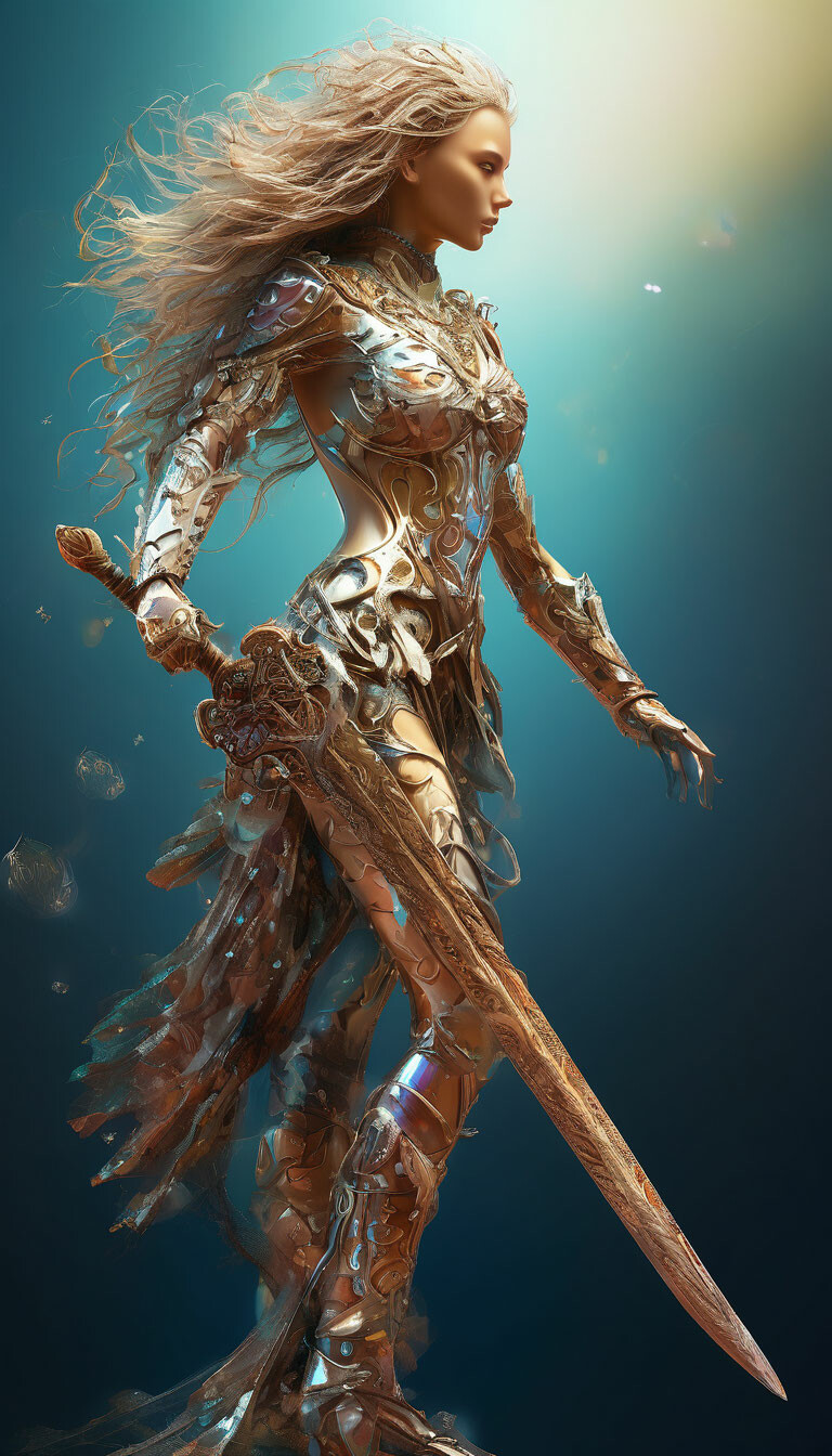 "Art,fantastic, fantasy, stunning body…" — image created in Shedevrum