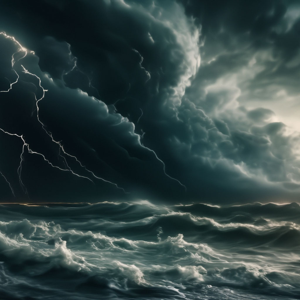 "Storm" — image created in Shedevrum