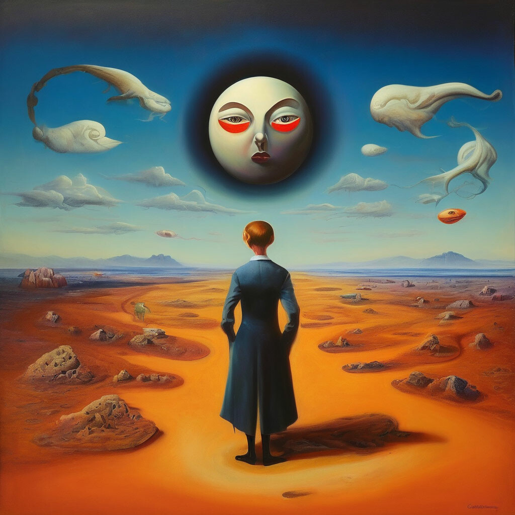 "Surrealism is not!" — image created in Shedevrum