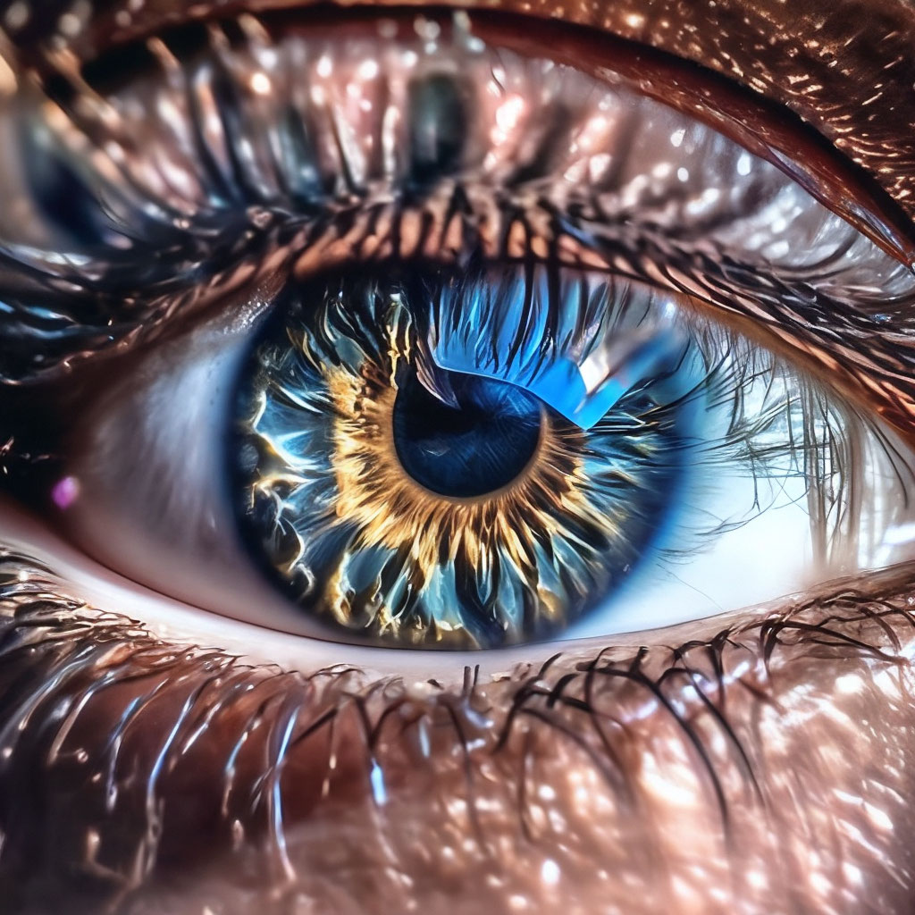 "Your eyes are space🌀 the iris of the eye is like a diamond, the play ...