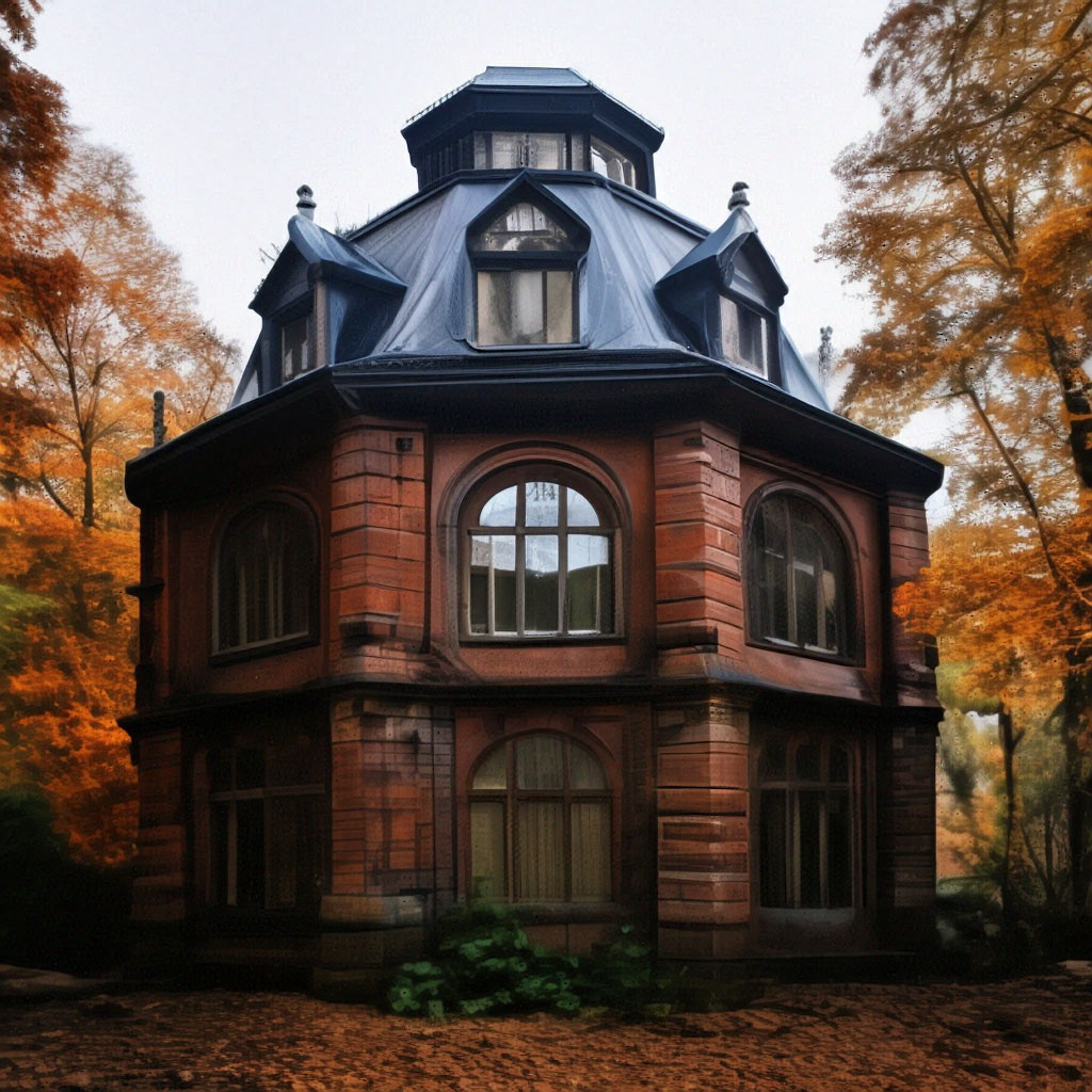 "Octagon in architecture is an …" — image created in Shedevrum