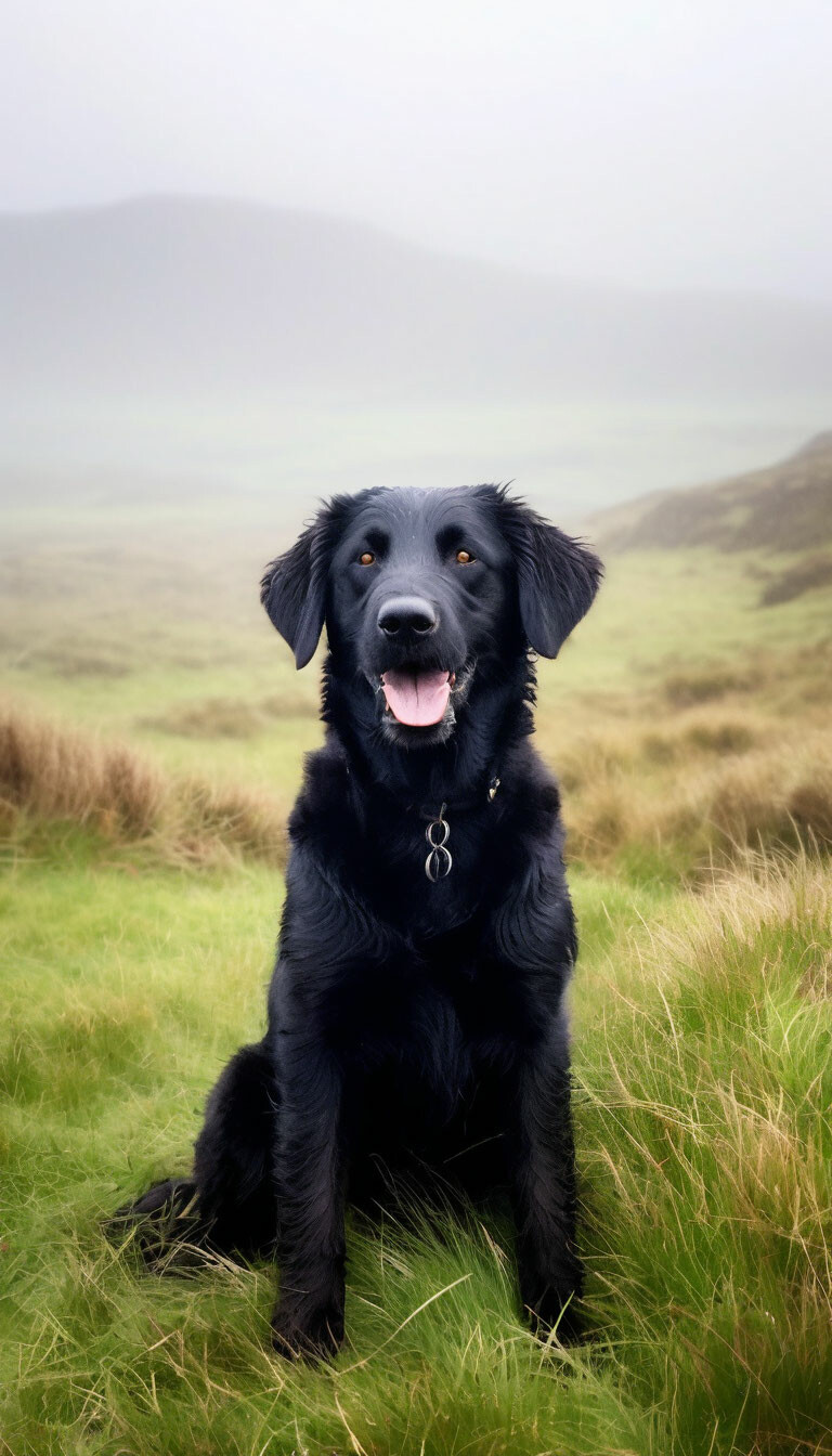 "Once upon a time, in the misty Scottish Highlands, there was a playful ...
