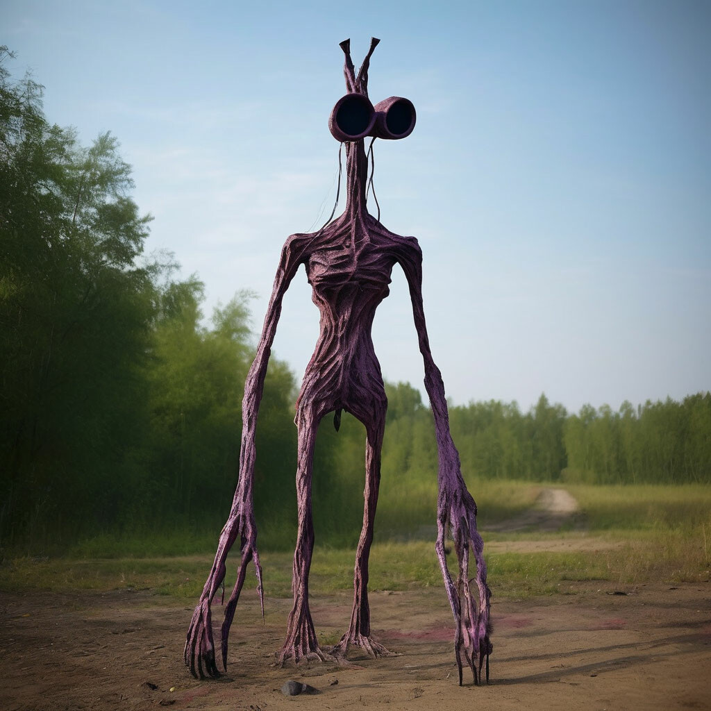 "Siren Head is a mysterious humanoid cryptid creature with an unusually ...