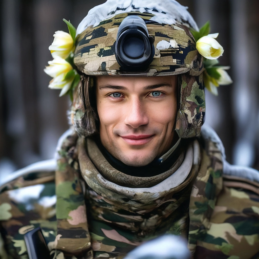 "Есть такая профессия Родину защищать! The man is a Slavic person.He ...