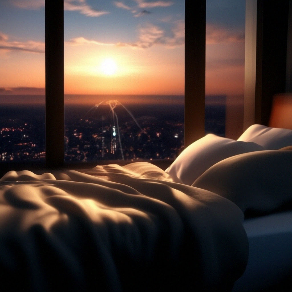 "Everyone who goes to bed has a restful sleep, and those who get up at ...