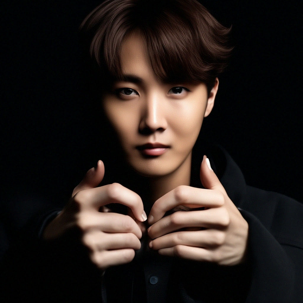 "Hosok from BTS makes a heart out of palms, aesthetically pleasing ...