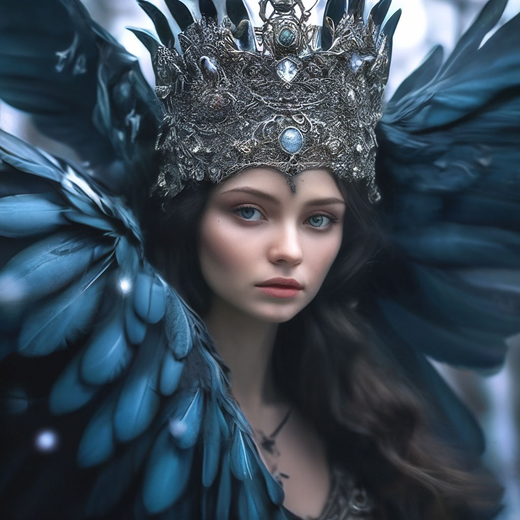"Based on Russian fairy tales, the sad mythical bird Sirin ...