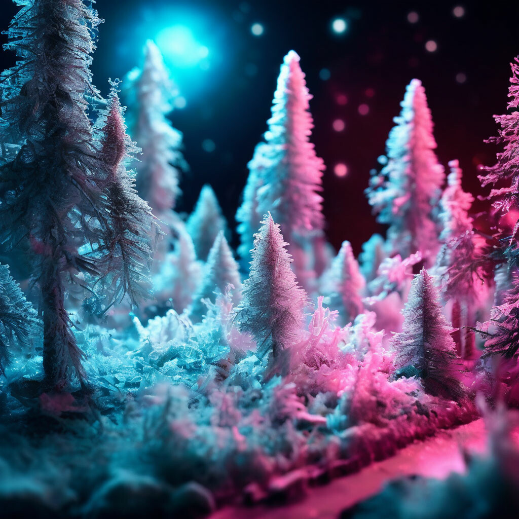 "Double exposure microcosm with a …" — image created in Shedevrum