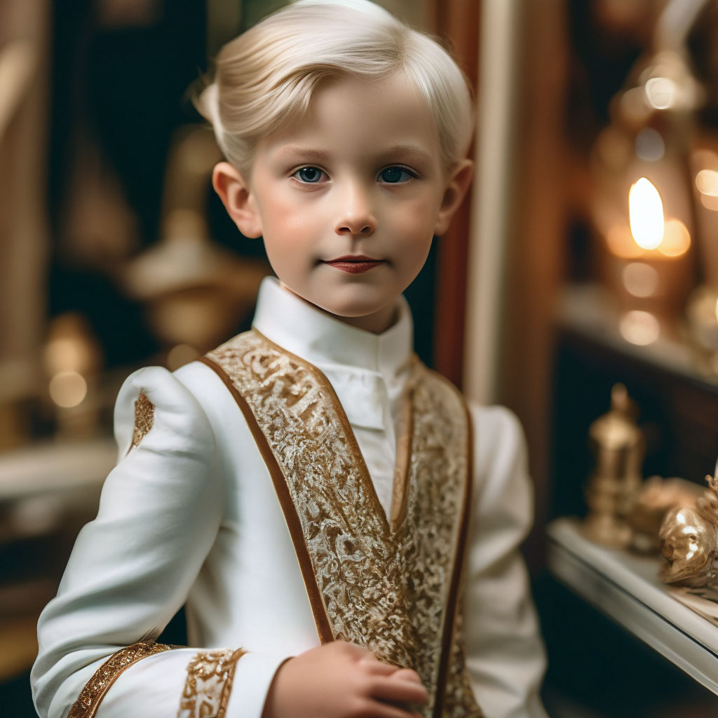 "General plan, full-length, RAW photo, the miniature elf in style ...
