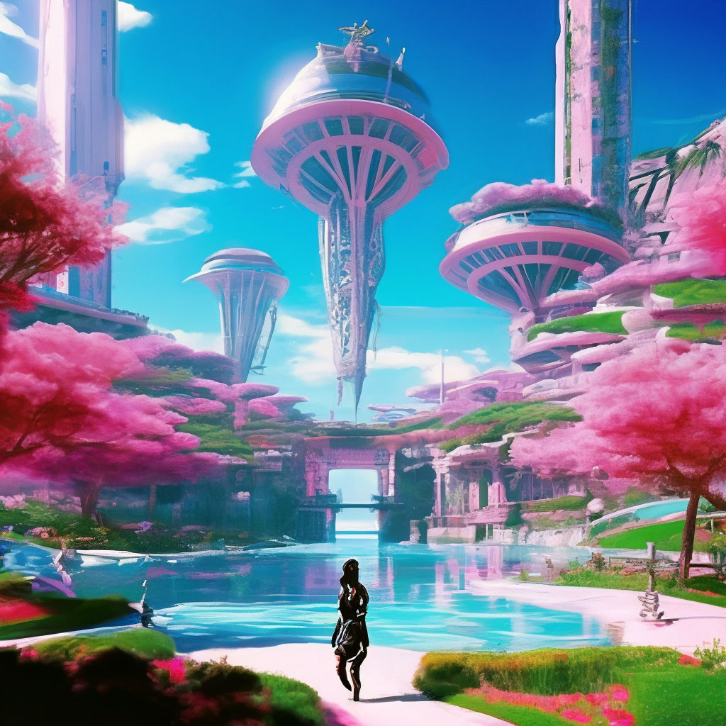 "Utopia, the world of the chosen peace-and-tranquility-in-a-spring ...