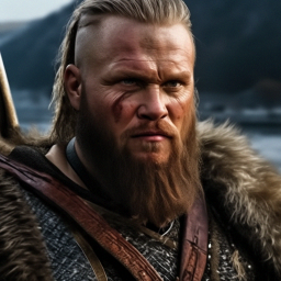 «Fat Viking Ragnar Lodbrok balloon-like high detail, digital image ...