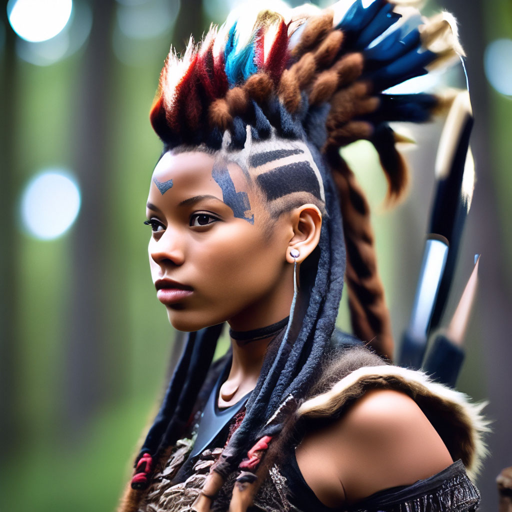 Mohawk Warrior Woman