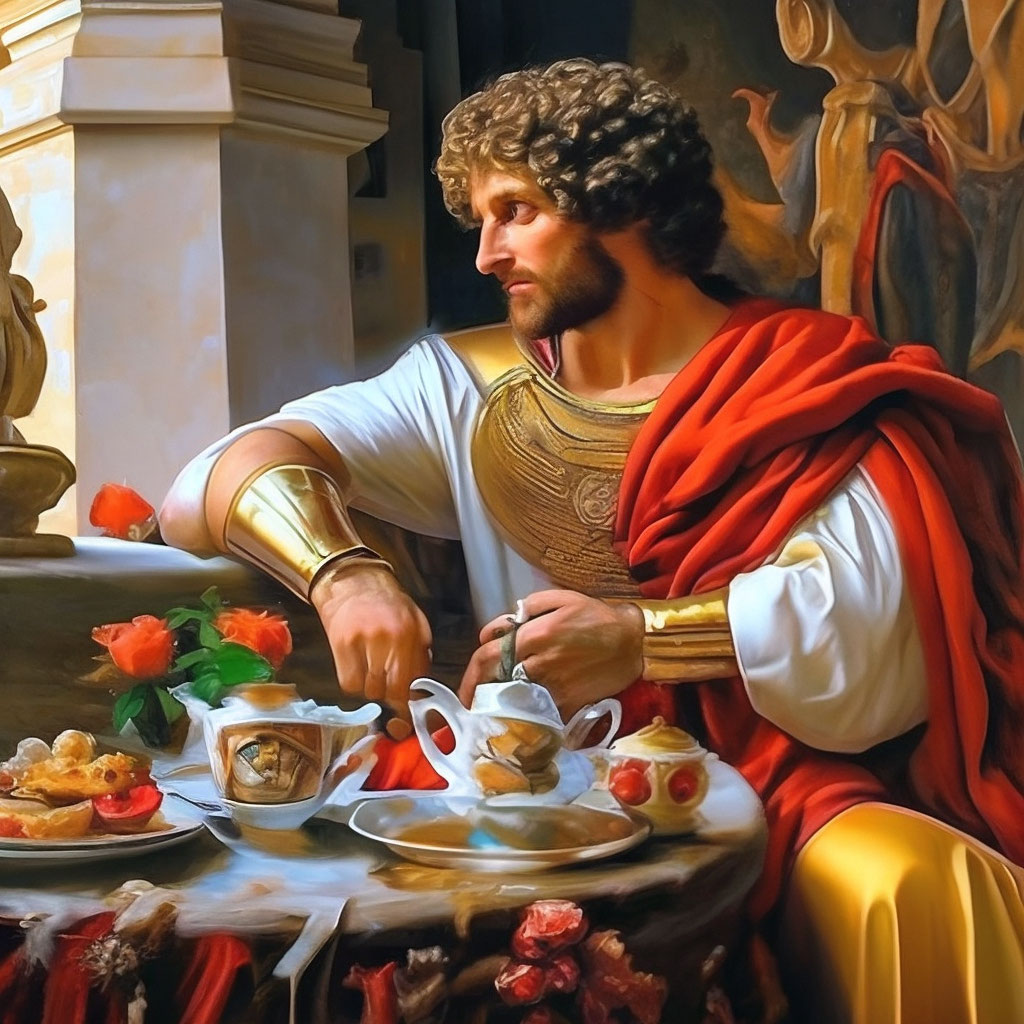 "Good morning, masterpieces of the Romans and masterpieces of the ...