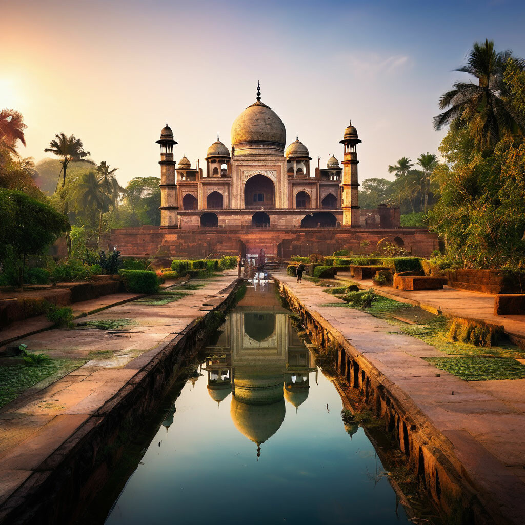 "India amazing riddles and wonders of …" — image created in Shedevrum