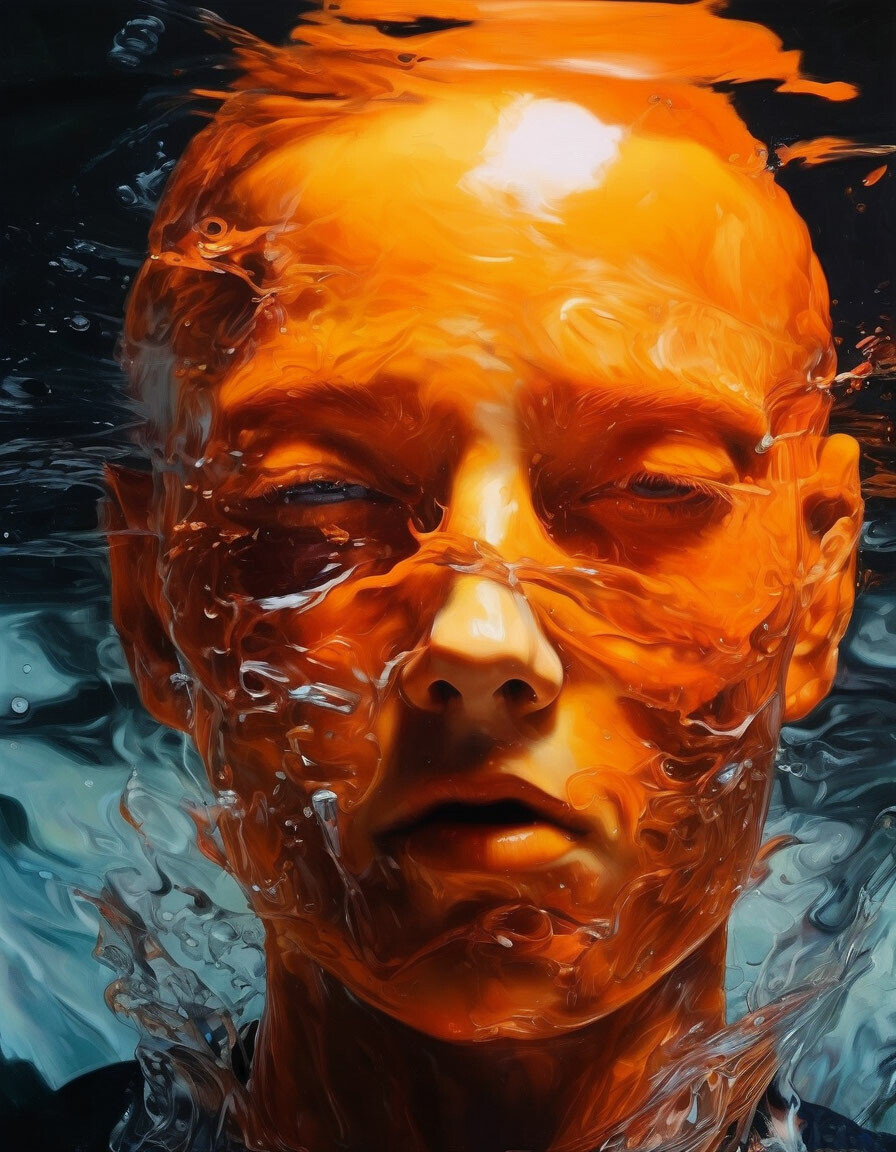 ". Ц | Ы | Ц . orange black orange . obscure . water . madness ...