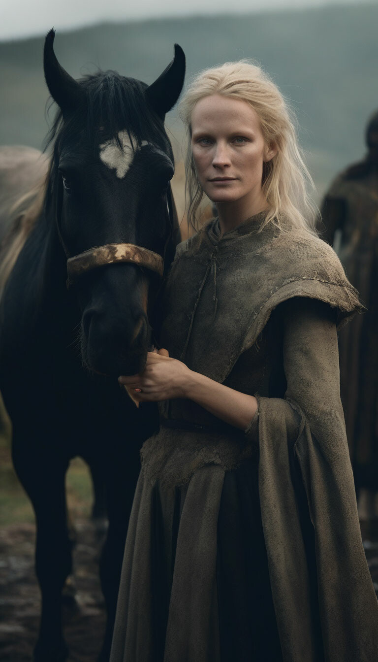 "Demerzel Laura Birn Shot from the TV series the foundation, roasts a ...