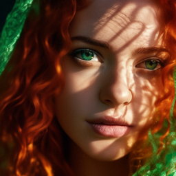 «Light shadow, beautiful girl's face,lace veil, lace shadow on her face ...