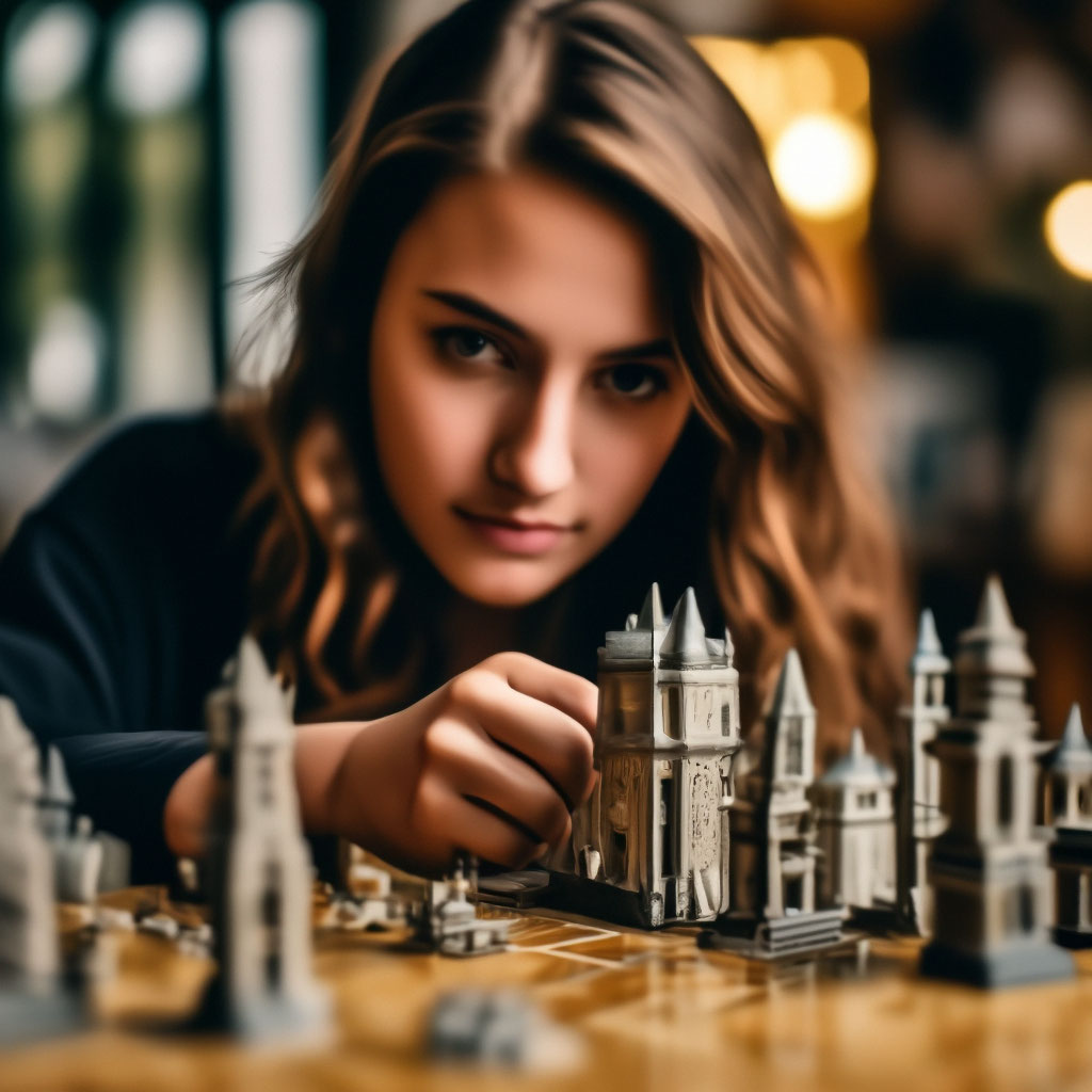 "You're gluing models" — image created in Shedevrum