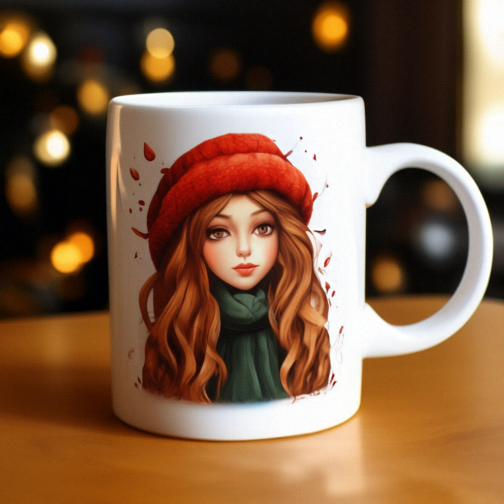 "A gift for Steshka Mug" — image created in Shedevrum