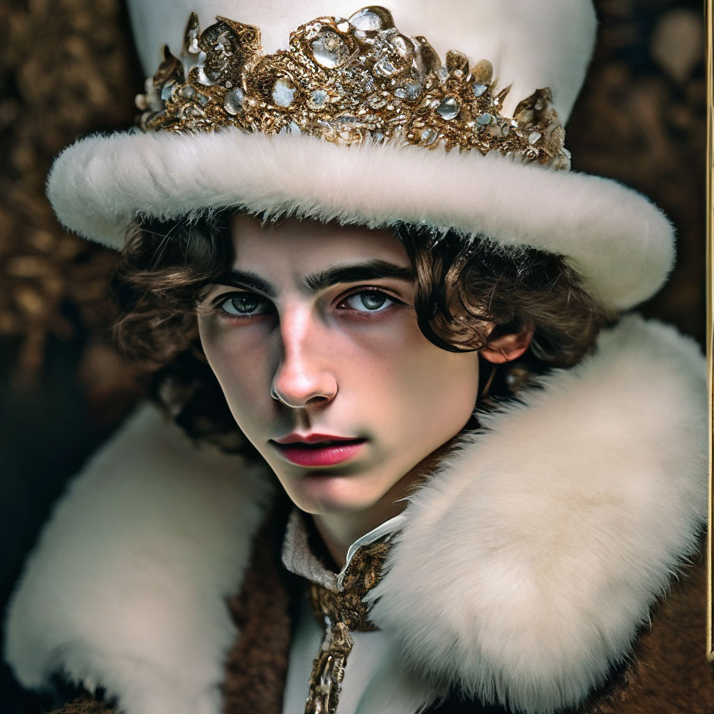 "🦁 Timothy Chalamet, portrait, photo portrait, luxury,photorealism ...