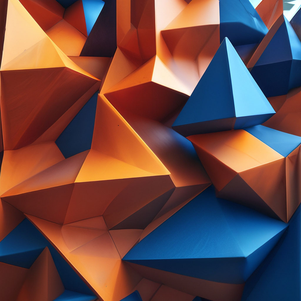 "Complex geometric shape real photo 128K detail" — image created in ...