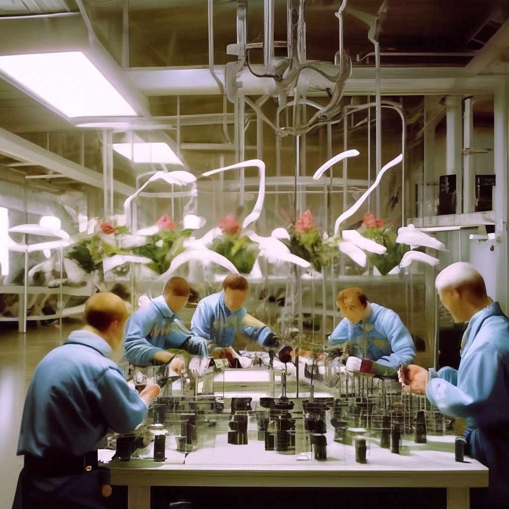 "Twelve methods of genetic engineering. Assembly. aesthetically ...
