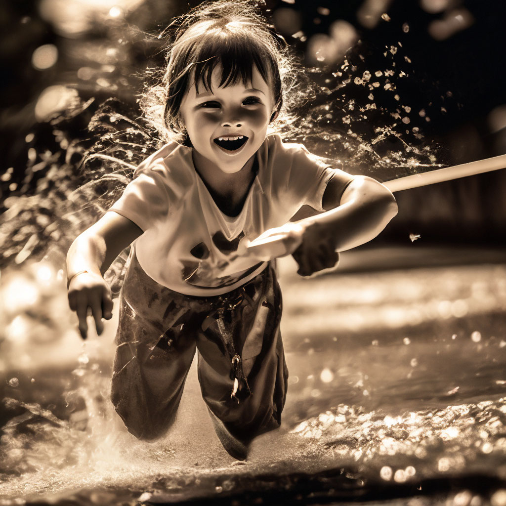 "Draw me love at noon" — image created in Shedevrum