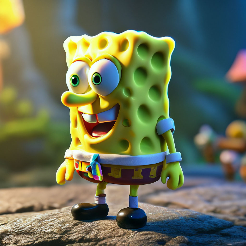 Spongebob real store