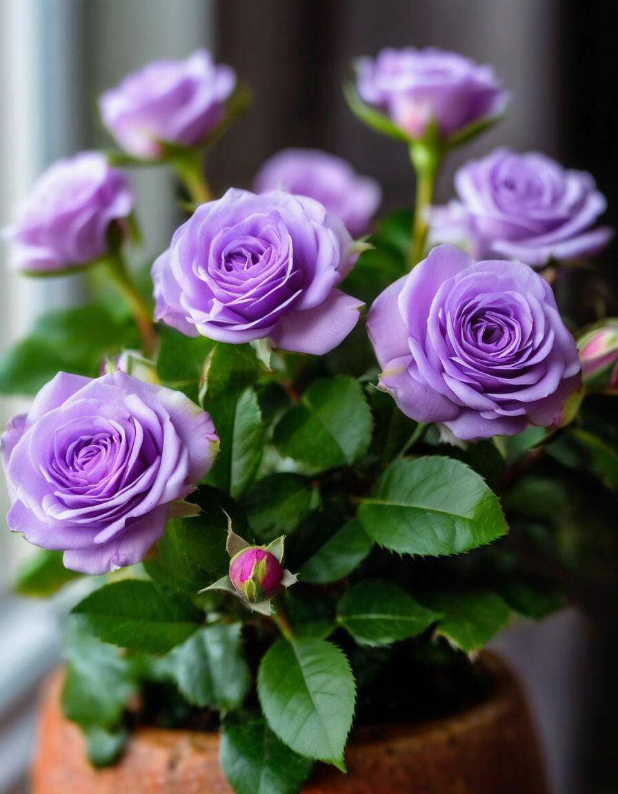"🎁 for @Irina Chuikova from @Nadezhda Reneva. Indoor mini roses ...