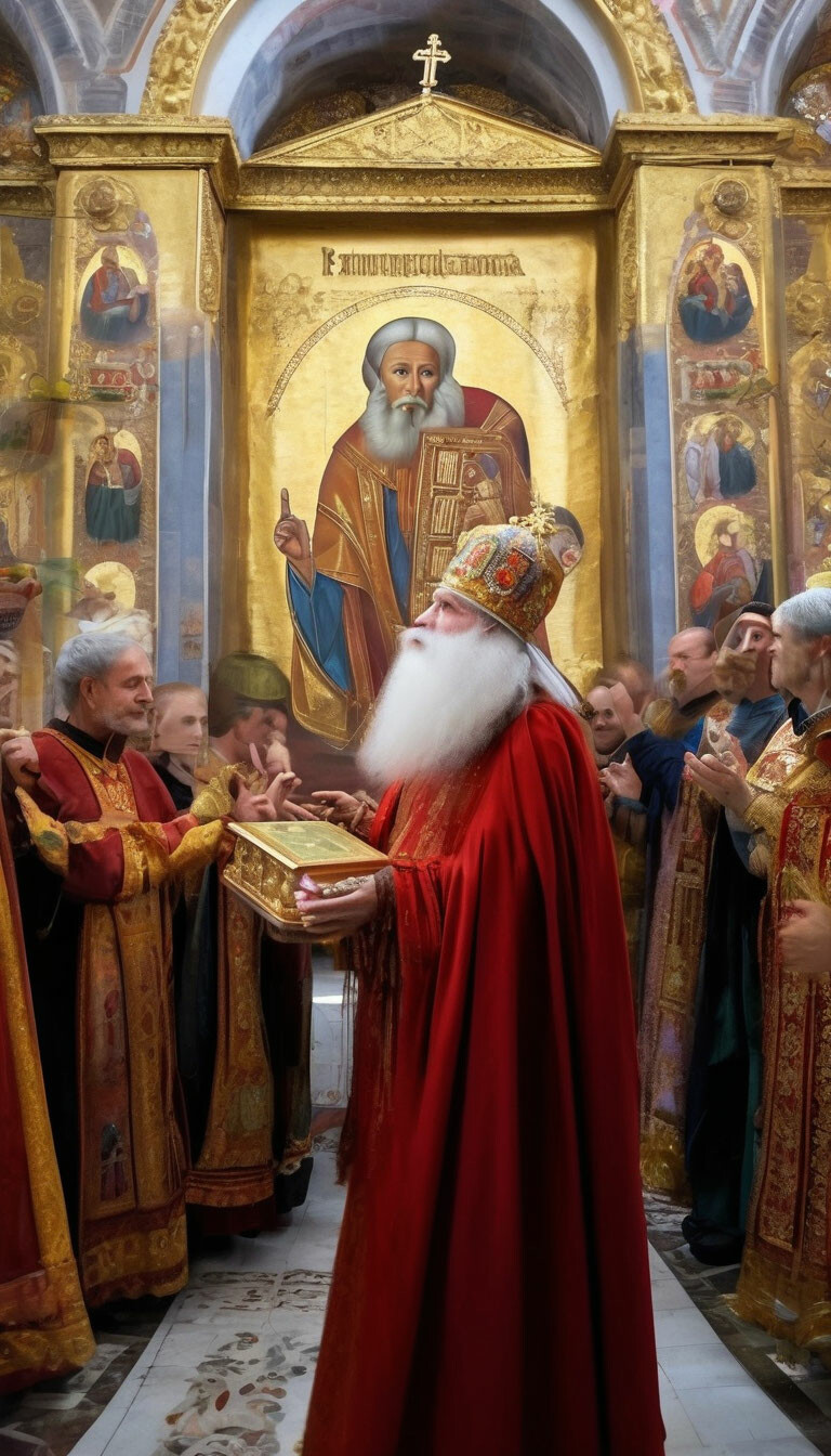 "Celebration in honor of the transfer of the relics of St. Nicholas the ...