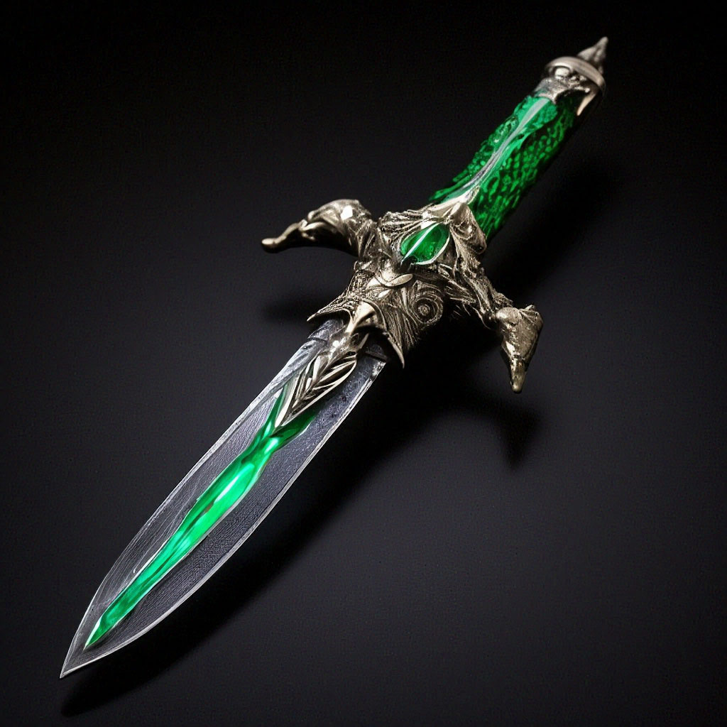 "THE SERIES "ELVEN DAGGER" is an elegant dagger of fine workmanship, an ...