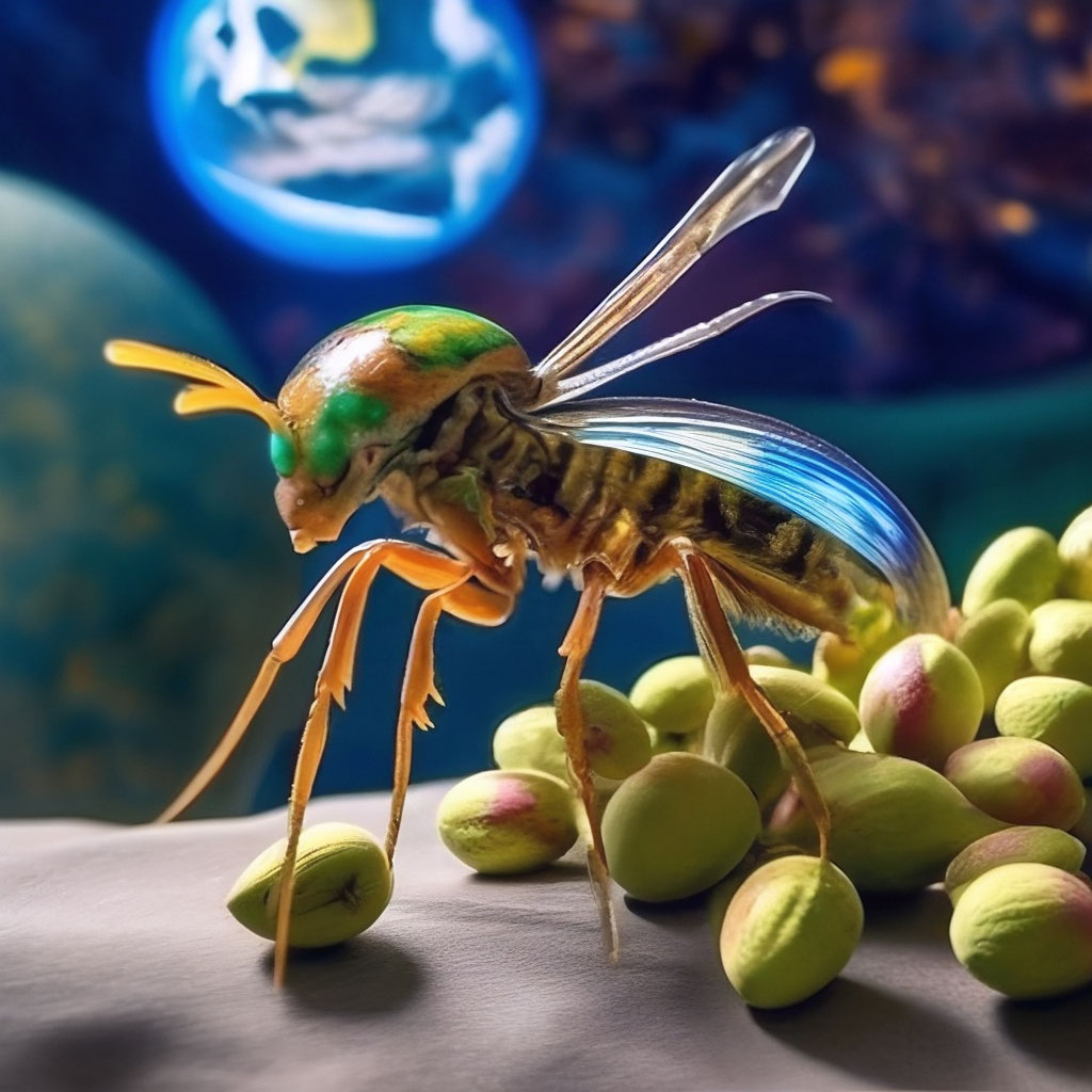 "Alien xenobiologist dreams of an expedition to Earth hologram of the ...
